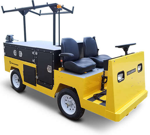 Electric Utility Vehicles That Move, Carry, and Tow